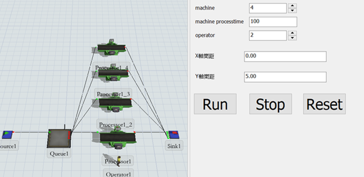 03/15【實體上機】進階FlexSim 圖形使用者介面(GUI)