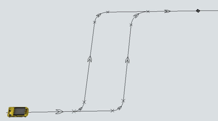 FlexSim AGV路線選擇